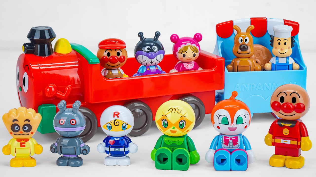 97 Minutes Satisfying with Unboxing Cute Anpanman First House Doll Set ...