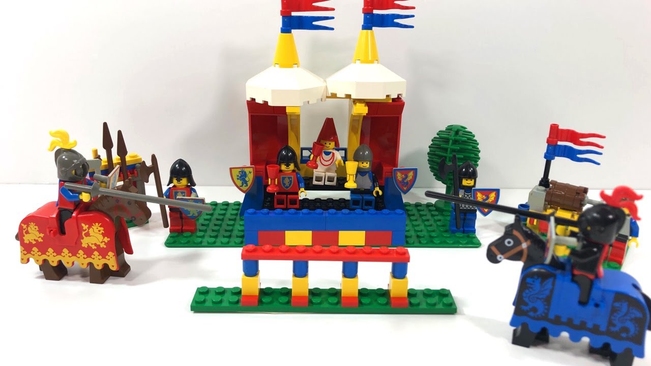 How To Build LEGO Knight's Challenge Legoland Castle System 6060 Stop ...