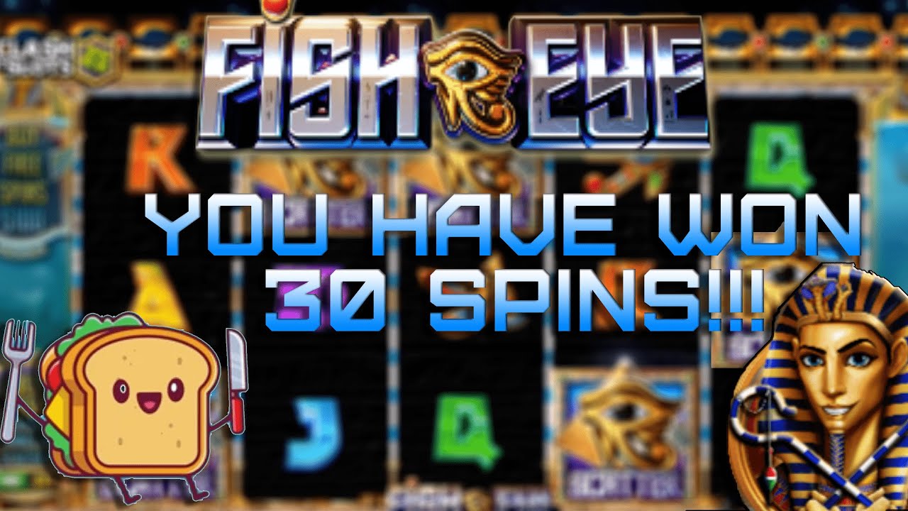 I got 30 SPINS on *NEW* FISH EYE SLOT BONUS BUY... 3 RETRIGGS!? (WTF ...