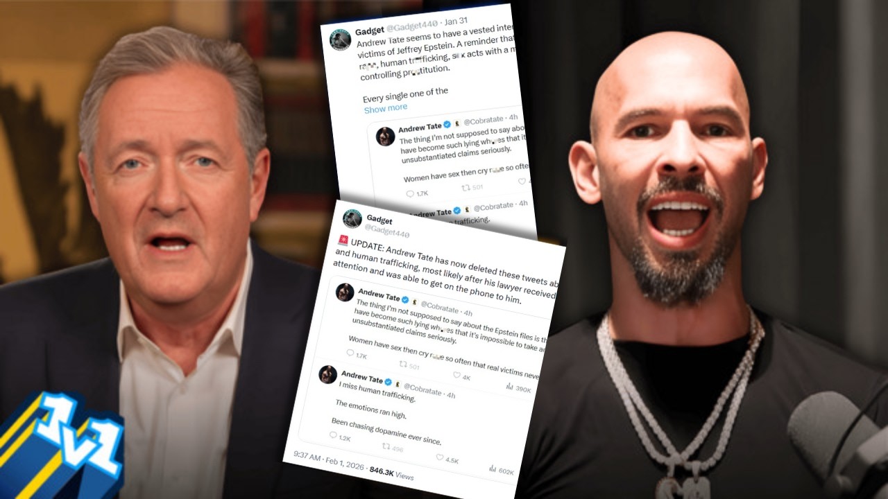 Piers Morgan NAILS Andrew Tate Using MY TWEETS - YouTube