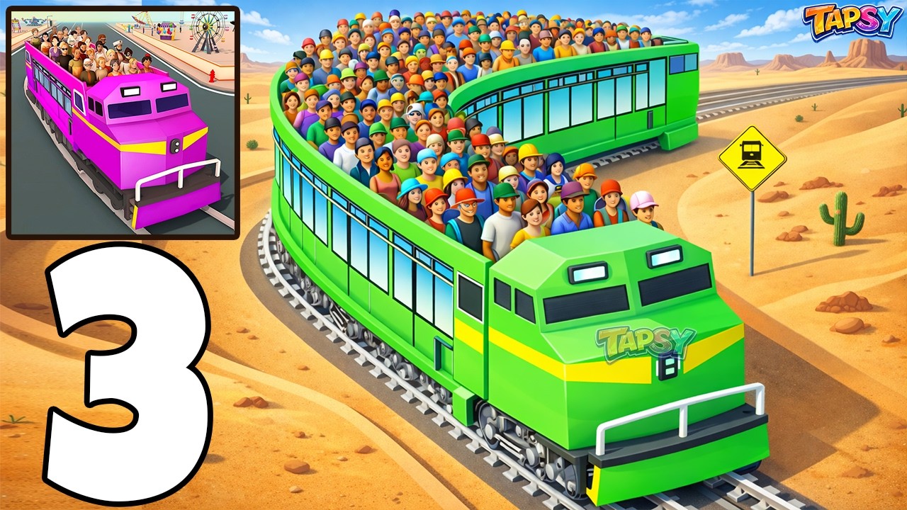 🚉Passenger Express Train Gameplay Walkthrough Part 3 – Train Control ...