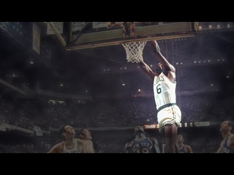 Bill Russell: Top 10 (Available) Career Dunks - YouTube