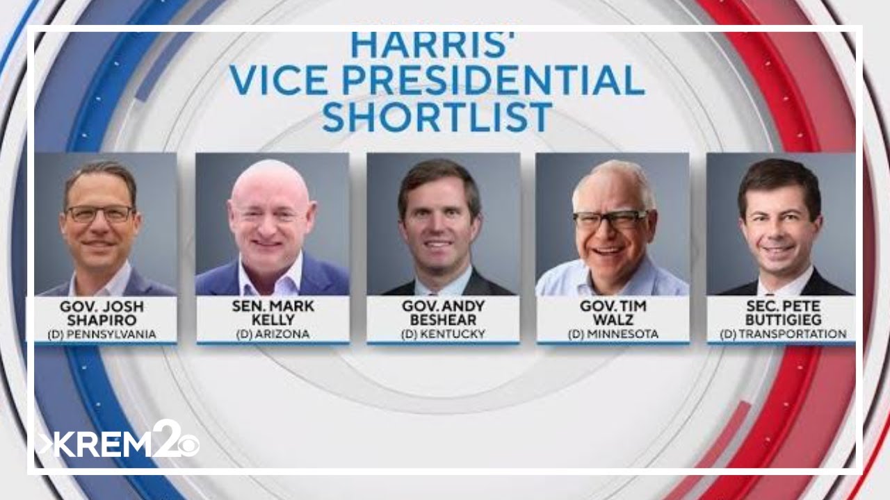 Harris expected to announce vice president pick on Monday - YouTube