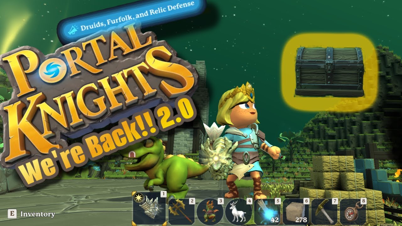⭐ Portal Knights 2024 🤭 ⭐ Chest location, Bitter root battlefield ...