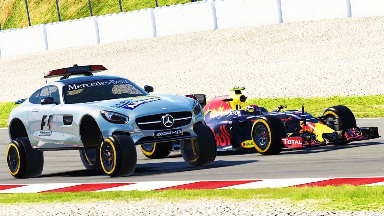 DRIVING THE SAFETY CAR & RACING THEM AT MONACO! - F1 Game - YouTube