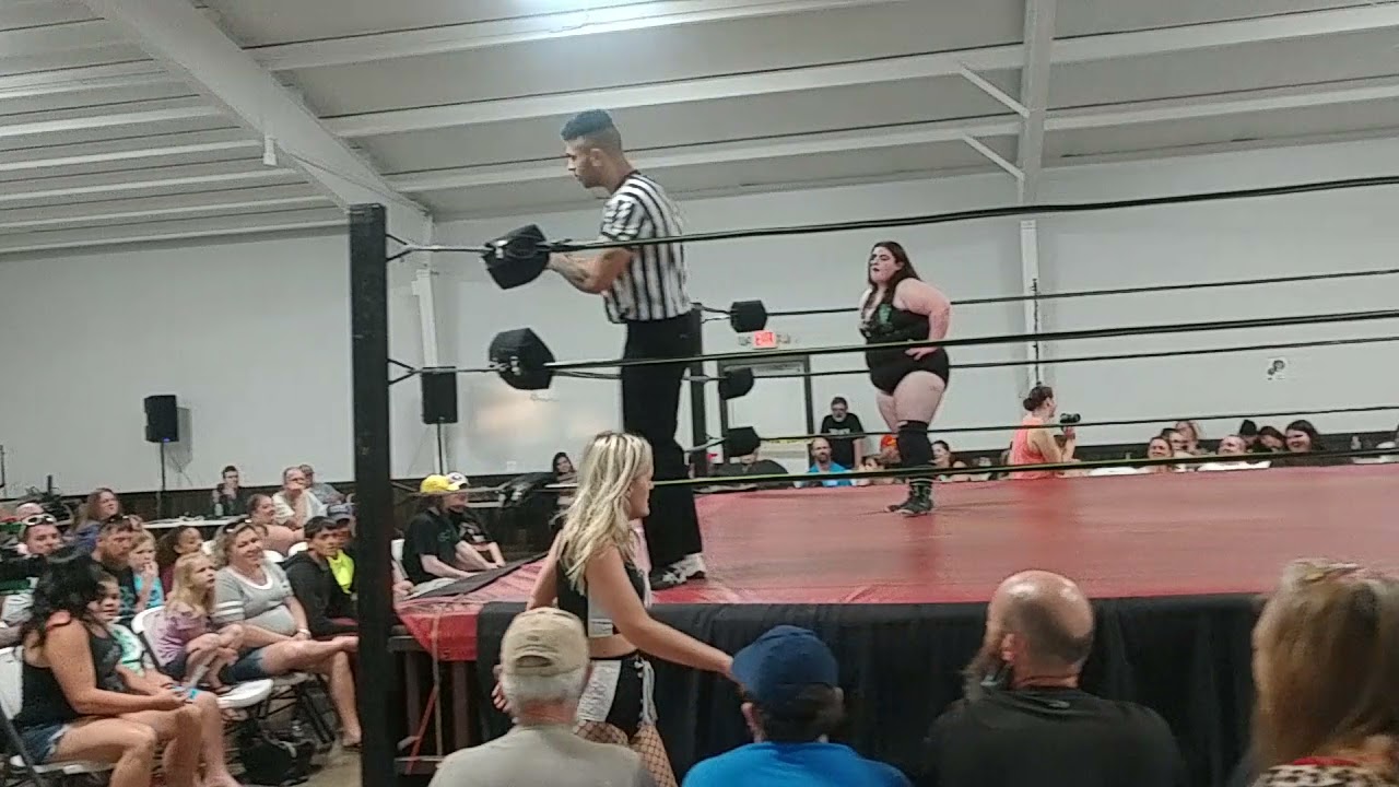 RCW Women's Championship Jensyn vs. Veronica Vaughn - YouTube