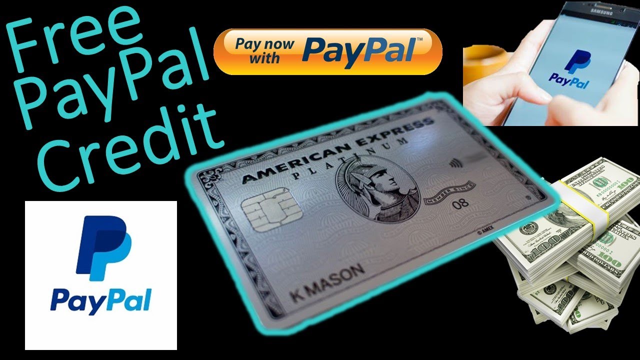 NEW Amex Platinum Credit Added Free PayPal Credits - YouTube