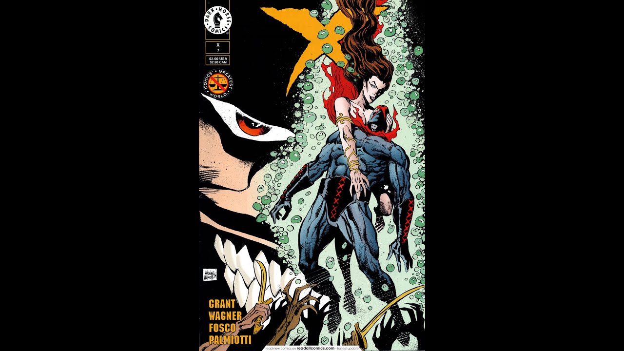 X #7 REVIEW. Remember kids: X rules Arcadia. No one else but him. - YouTube