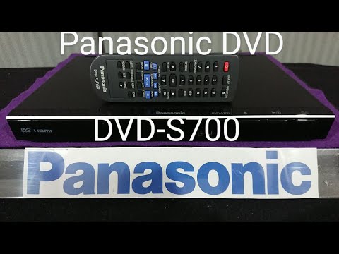 Panasonic DVD CD USB MP3 Player DVD-S700 001