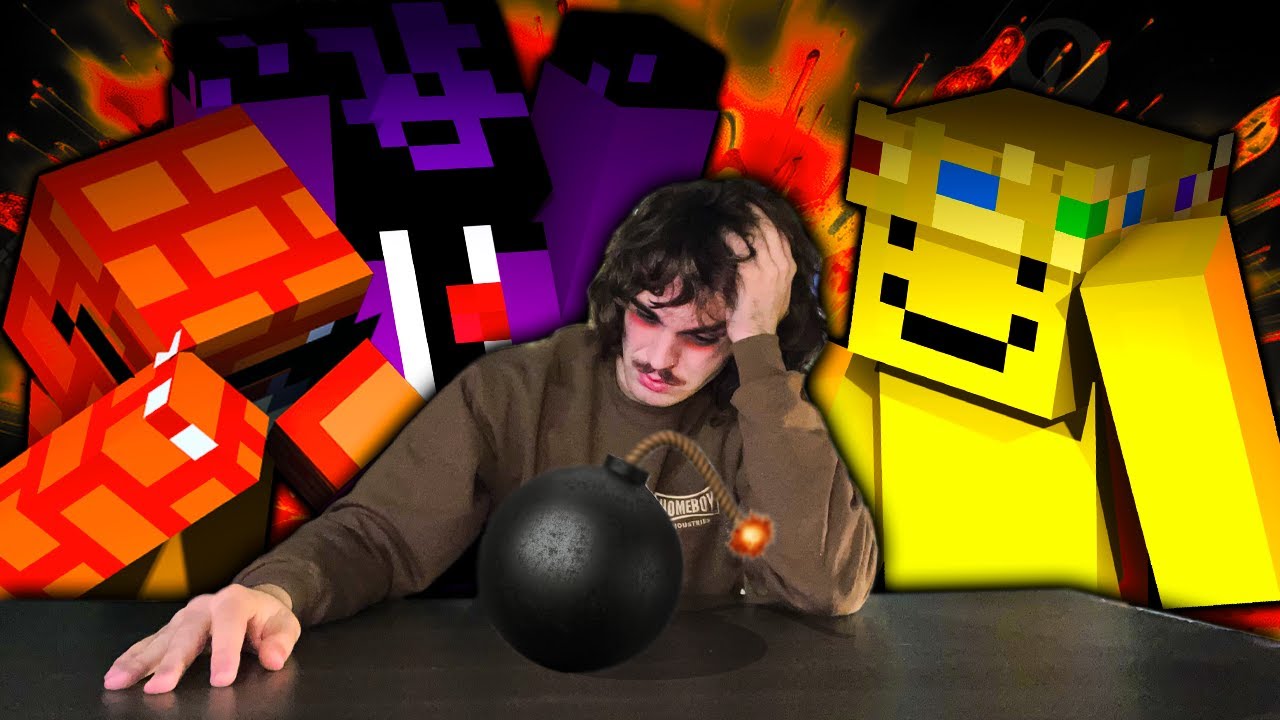 NEVER give a minecraft streamer a BOMB - YouTube