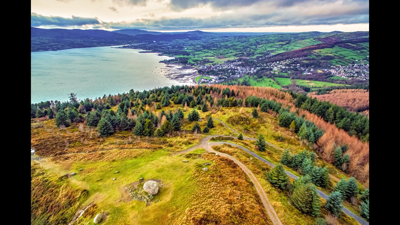 Rostrevor Ireland, Forest Park Cloughmore Big Stone, video of stunning ...