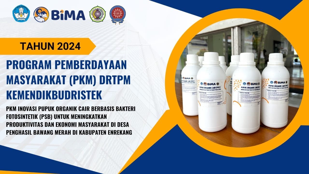 INOVASI PUPUK ORGANIK CAIR BERBASIS BAKTERI FOTOSINTETIK (PSB) - YouTube