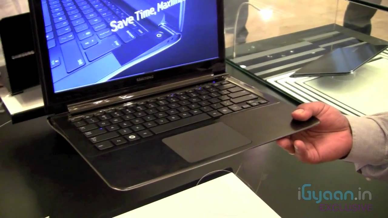Samsung Series 9 Super slim Laptop Hands on Review at Samsung Forum ...