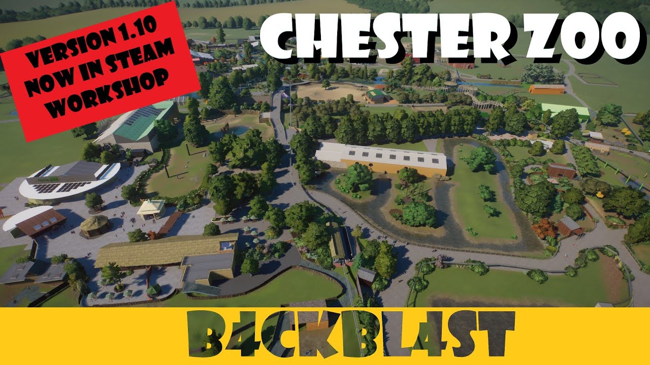 Planet Zoo - Chester Zoo V1.10 Now in Steam Workshop - YouTube