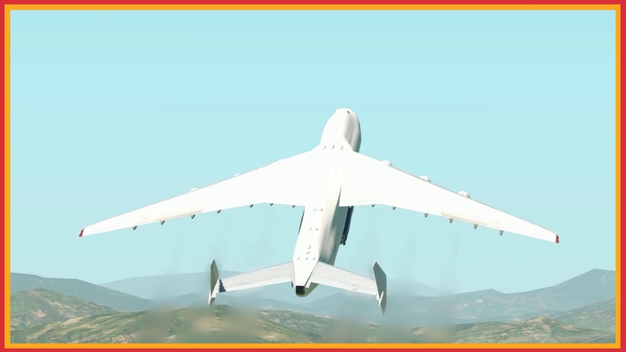 World Heaviest An 224 Vertical Takeoff by Training Pilot - YouTube