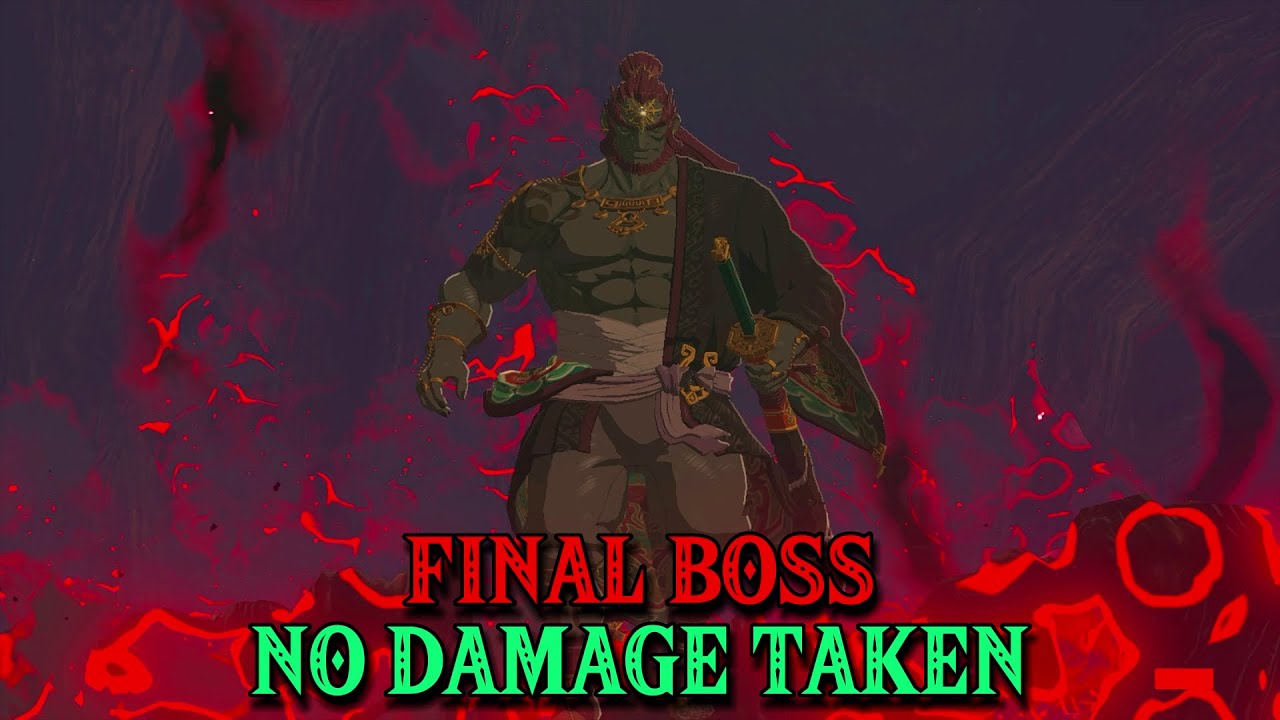 FINAL BOSS - NO DAMAGE, NO SHIELD, NO ARROWS | The Legend of Zelda ...