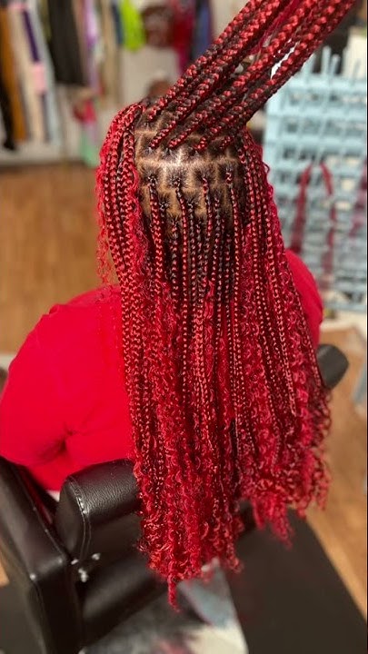Bohemian Knotless Box Braids 🔥 Follow Me On Instagram 1stlaydeeofficial Youtube