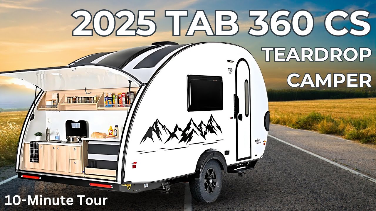10-Minute TAB 360 CS (Clamshell) by nuCamp RV! - YouTube