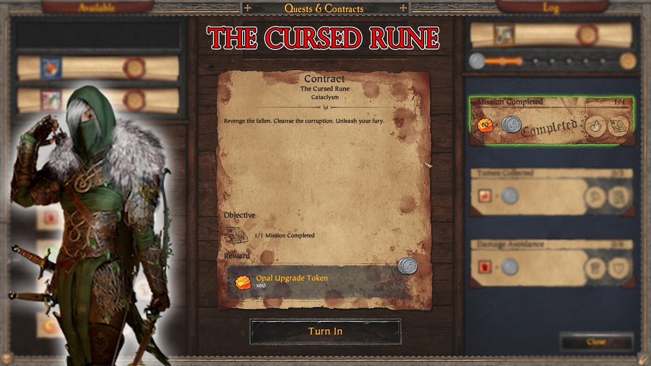 Warhammer: End Times - Vermintide - The Cursed Rune (Cataclysm - Solo ...