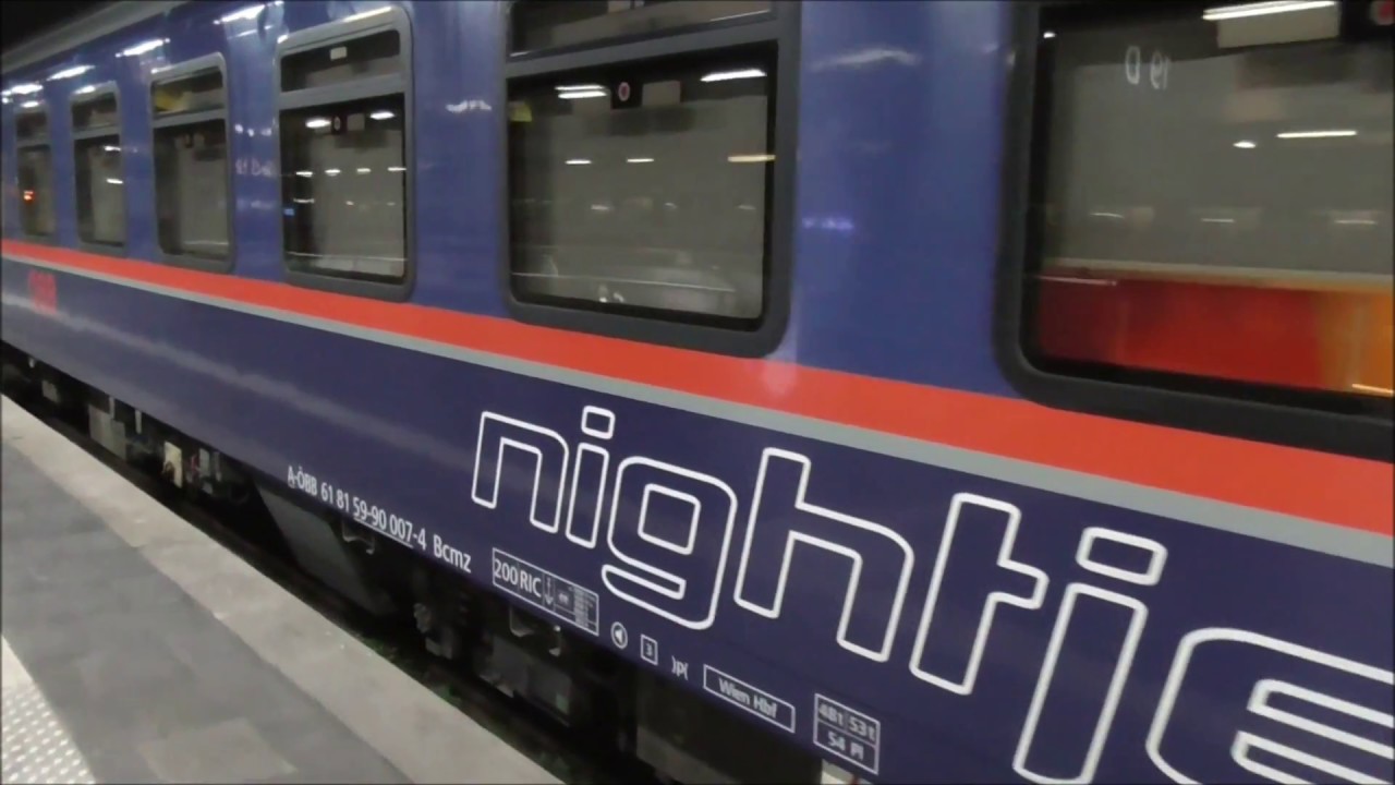 Dokumentation Nightjet NJ 421/40421 am 17.10.2018 in Düsseldorf Hbf ...