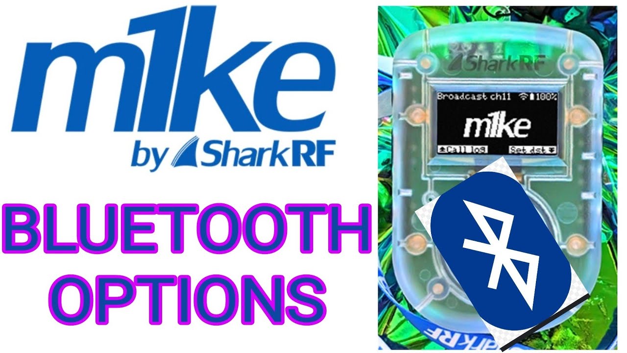 m1ke SharkRF - Bleutooth Connect - Using Browswer - YouTube