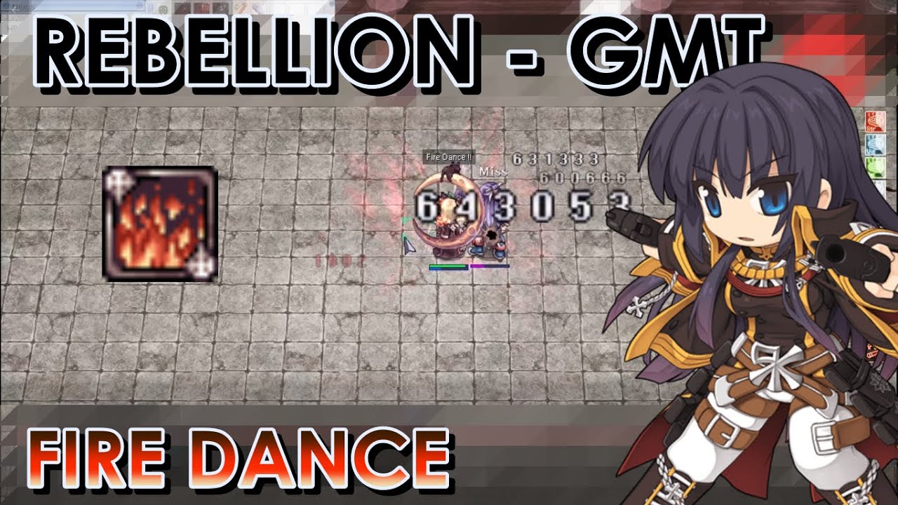 Ragnarok Online - Rebellion| Fire Dance | Geffen Magic Tournament - YouTube