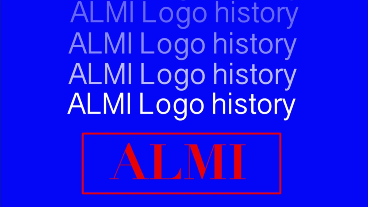 Almi logo history - YouTube