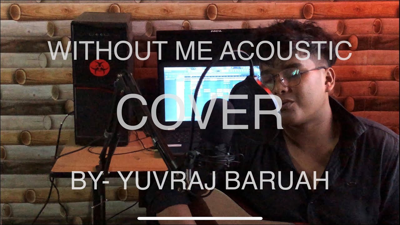 HALSEY- WITHOUT ME| ACOUSTIC COVER - YouTube