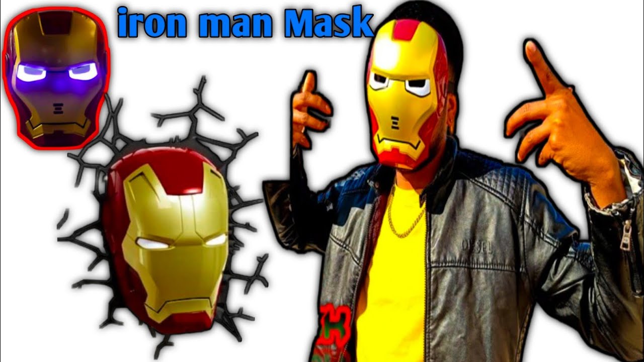 finally IRON MAN MASK is here ll Complete Unboxing and Honest Review ll ...