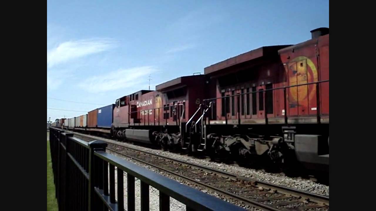 Canadian Pacific Railway At Franklin Park- Chicago - YouTube