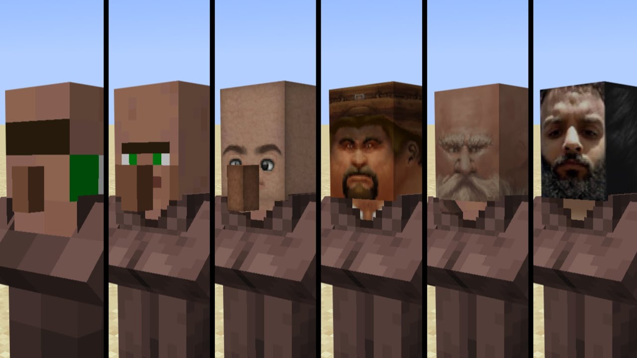 mob textures evolution (part 4) - YouTube