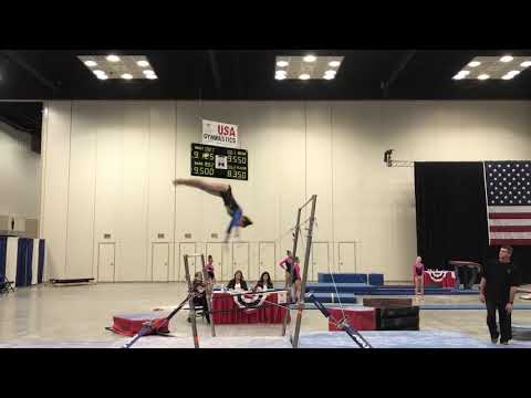 Olivia Rapp - Level 10 Gymnast - 2019 Circle of Stars - Universal Gymnasts - Bars, 9.175, 1st place