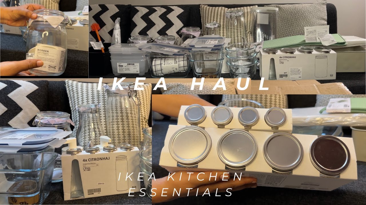 IKEA Finds | IKEA Home and Kitchen Organizers | IKEA Haul | Kitchen ...