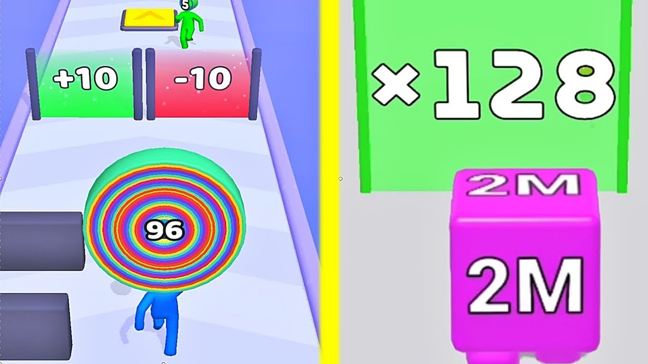 Jelly Run 2048 & LAYER MAN 3D - MAX LEVEL! All Level Gameplay Android ...