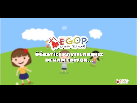 EGOP Öğretici Kayıtlarımız devam ediyor...