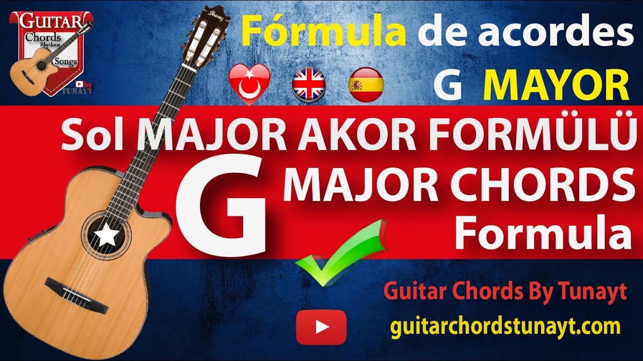 How to Play G Major Chord | Sol Major G Akoru Nasıl Çalınır ¿Acorde ...