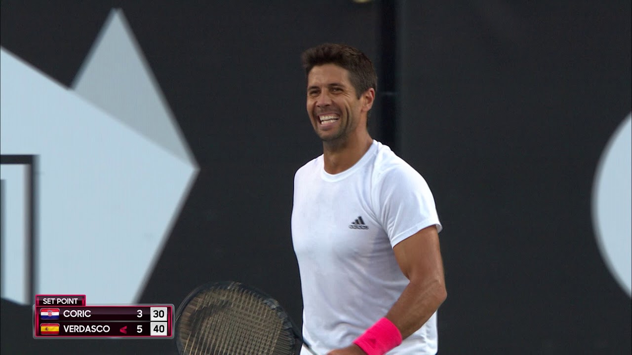 Borna Coric v Fernando Verdasco match highlights - round 2 - YouTube