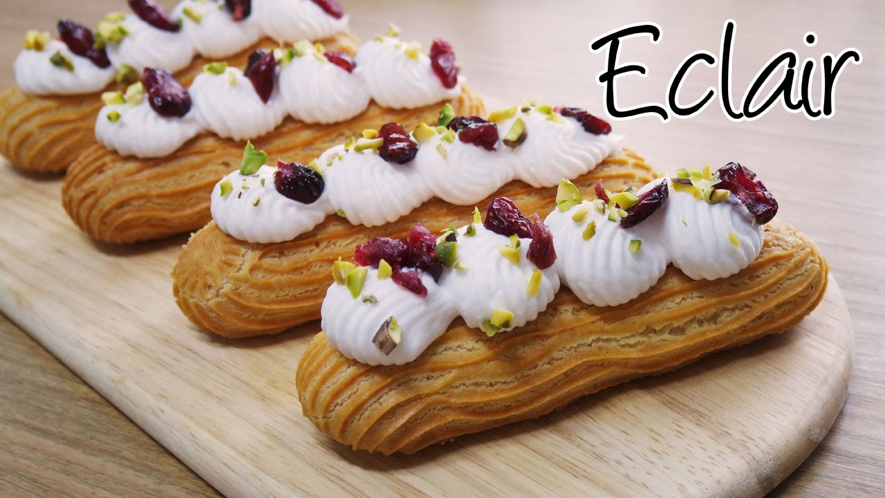 [몽브셰] 에클레어 만들기 (Eclair) - YouTube