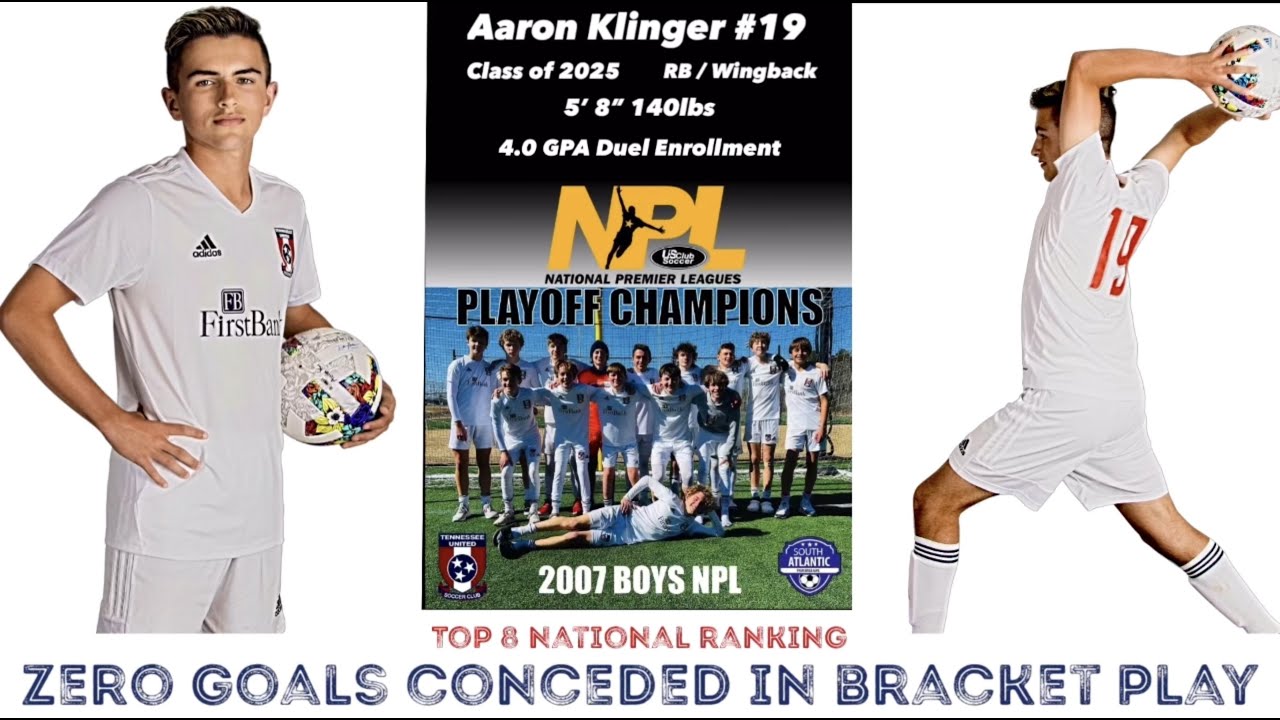Aaron Klinger NPL 2022 Regional Highlights - YouTube