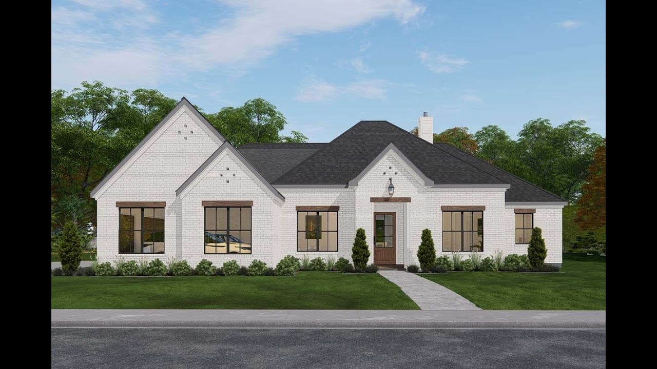 Modern Transitional House | Under 3,000 SQ FT | Plan 3571-00039 - YouTube