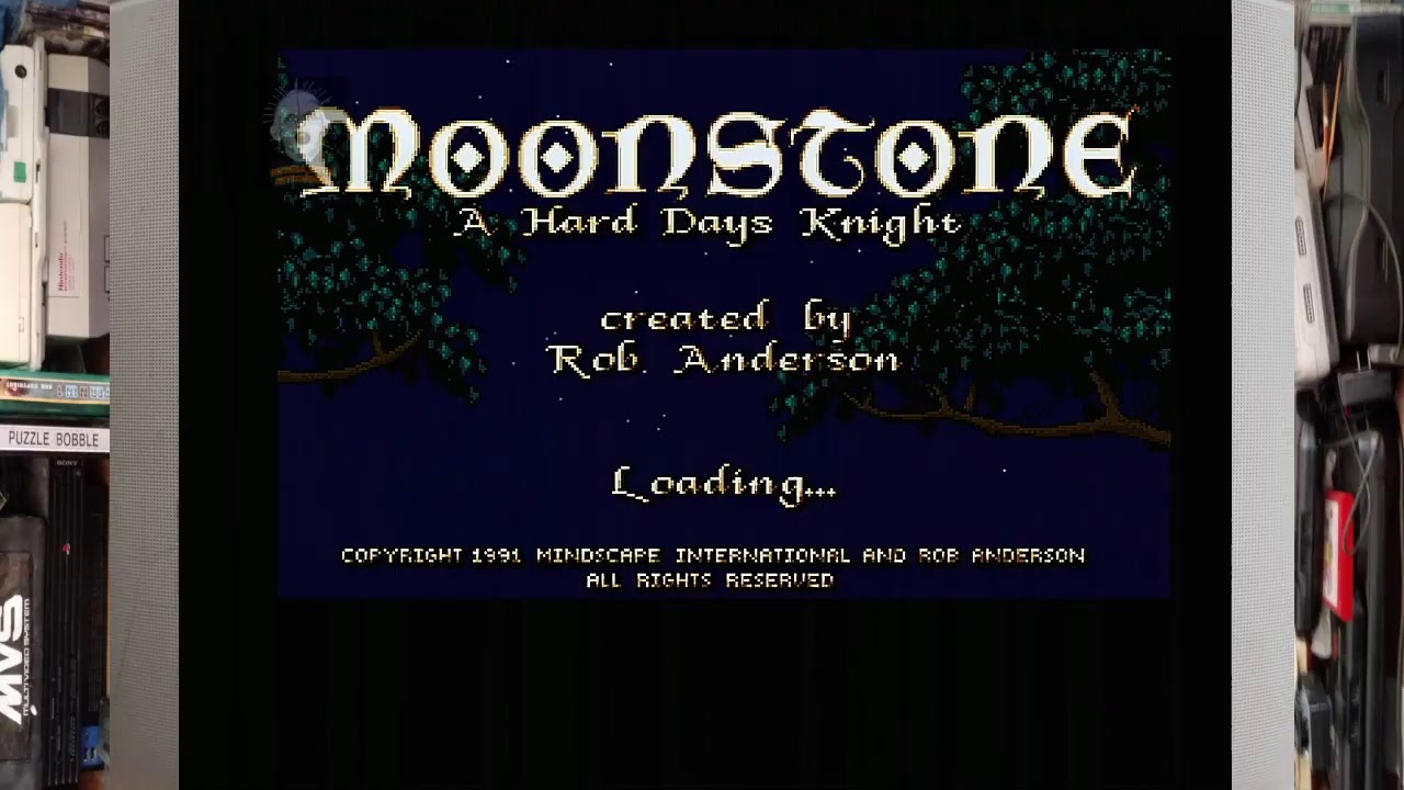 DIRECTO - AMIGA 1200-- PARTIDA COMPLETA MOONSTONE - YouTube