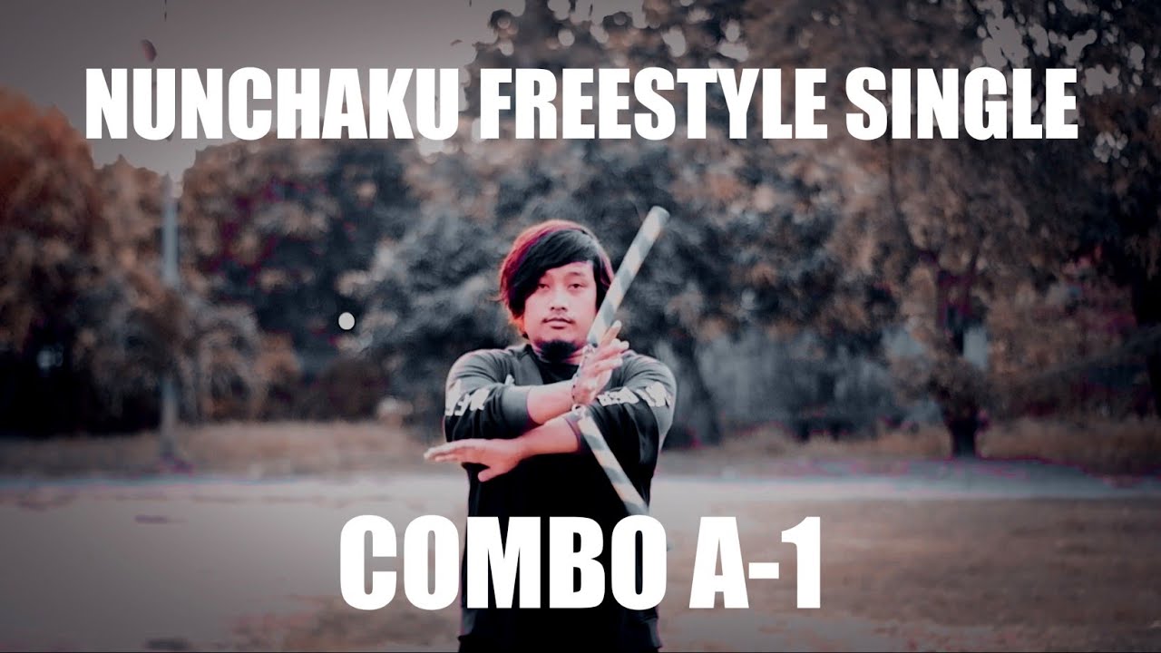 Nunchaku Freestyle Combo A-1 | Single | Bruce Lee | Ninja - YouTube