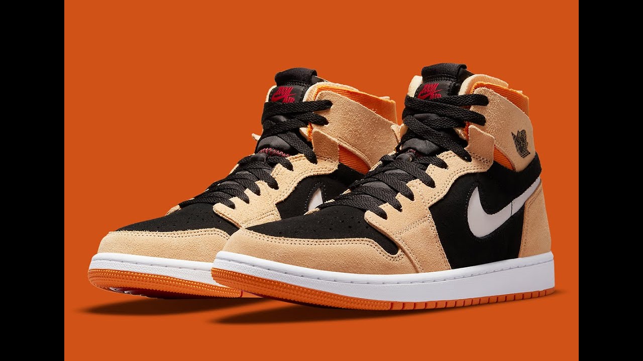 Air Jordan 1 Zoom CMFT Pumpkin Spice - YouTube