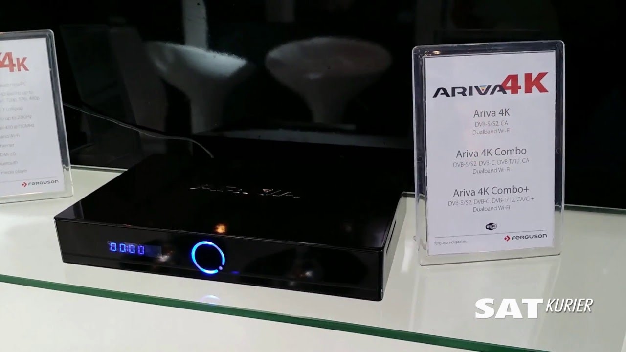 Ferguson Ariva 4K na targach CeBIT 2016 - YouTube