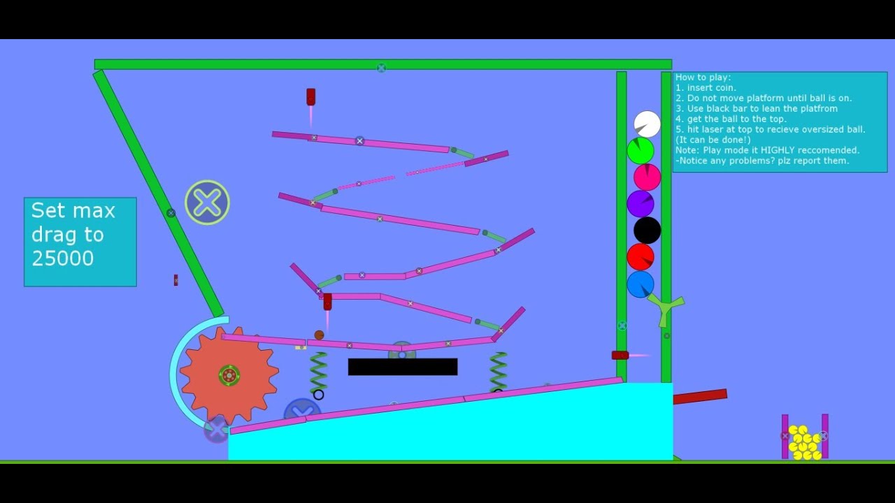 Algodoo game - wesdash