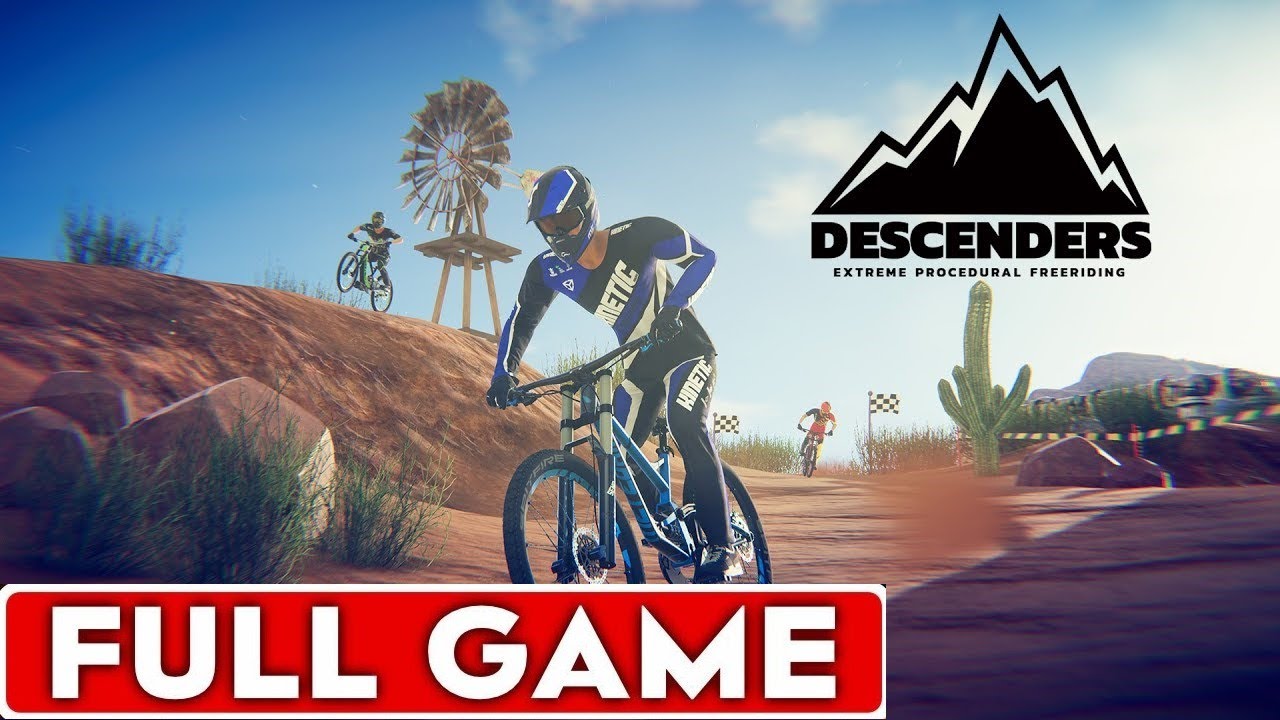 Descenders Full Game Walkthrough Longplay - YouTube