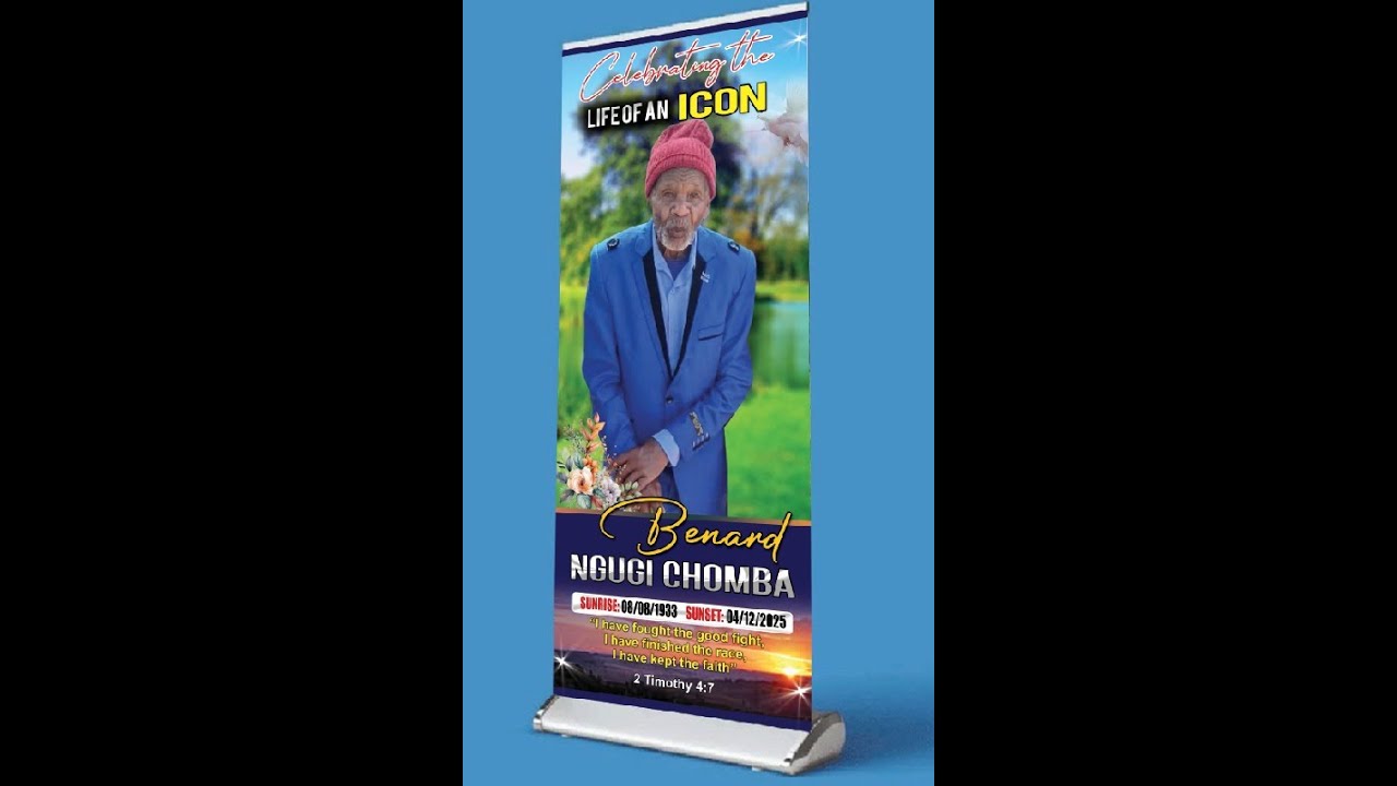 Celebrating the life of Bernard Ngugi Chomba - YouTube