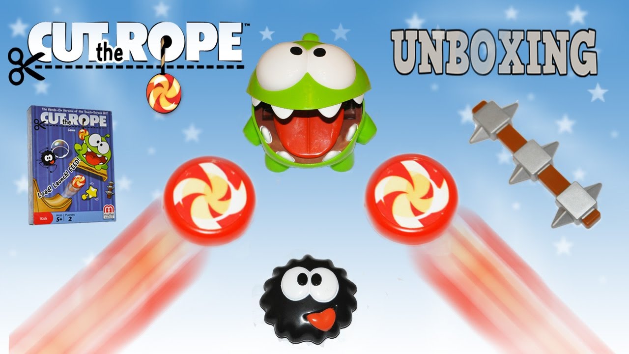 Cut the Rope Game from Mattel. - YouTube