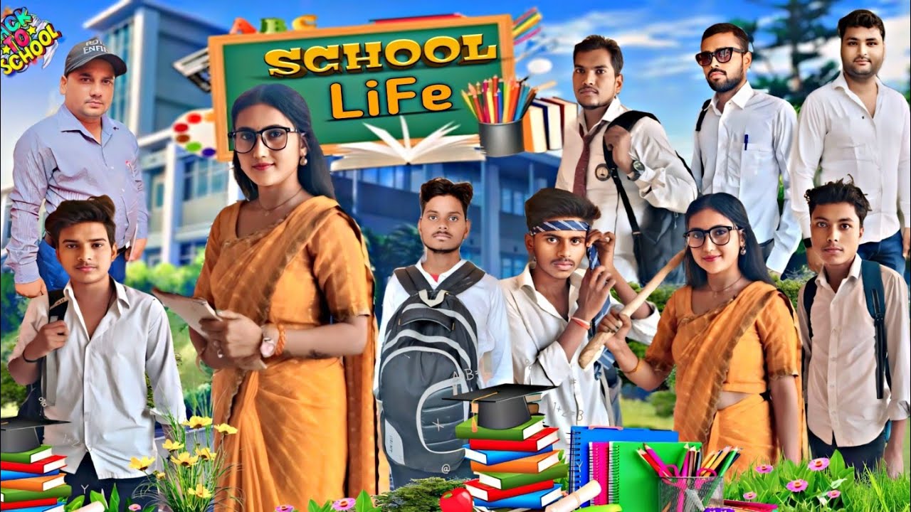 School Life || Comedy Video || By Comedy Adda || Ritika verma || New ...