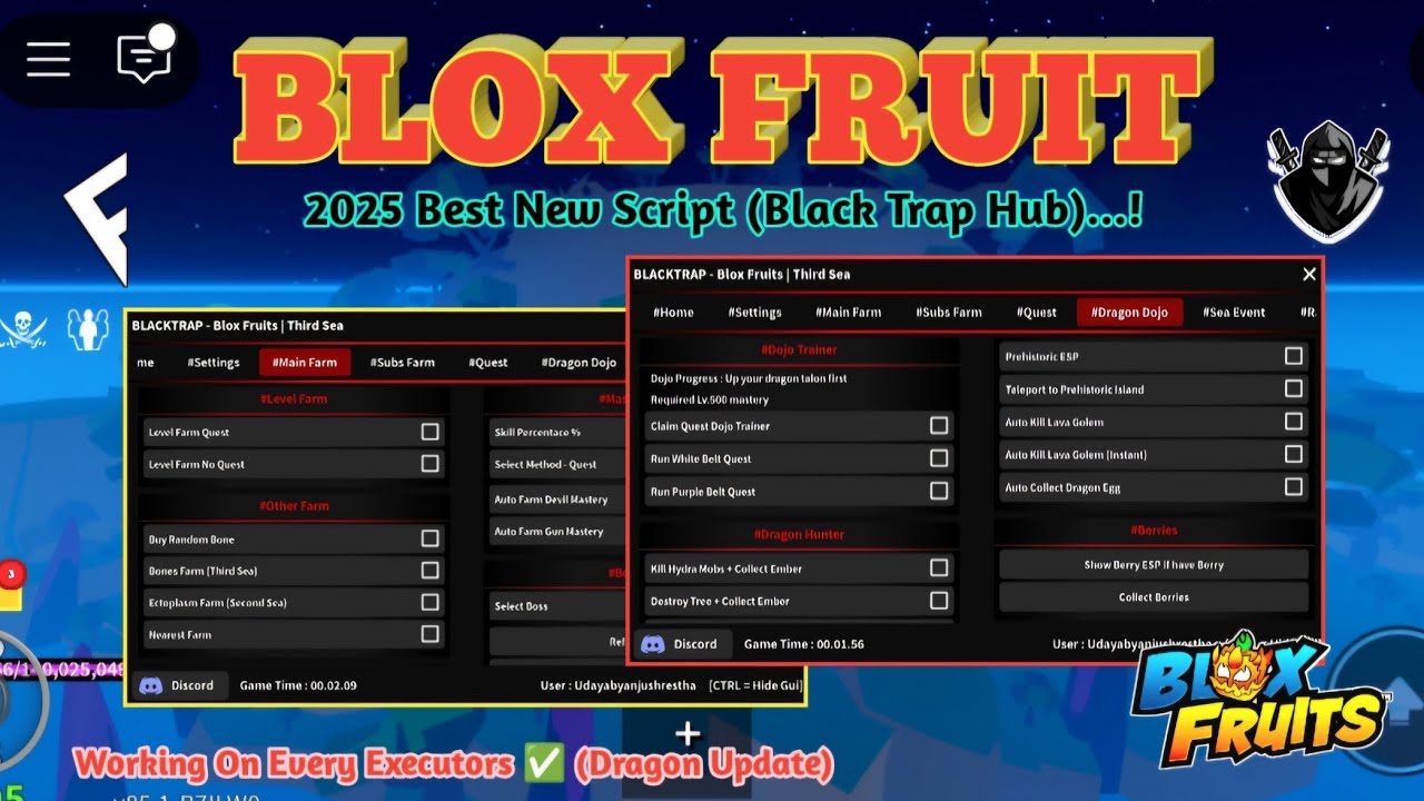 [Dragon Update] BLOX FRUIT Script 2025 AUTO FARM | DRAGON EVENT ...